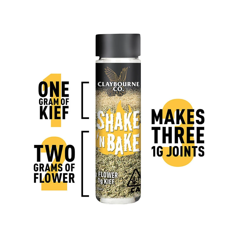 SHAKE N BAKE - BLACK TRIANGLE OG X GMO - 3G | Torrey Holistics