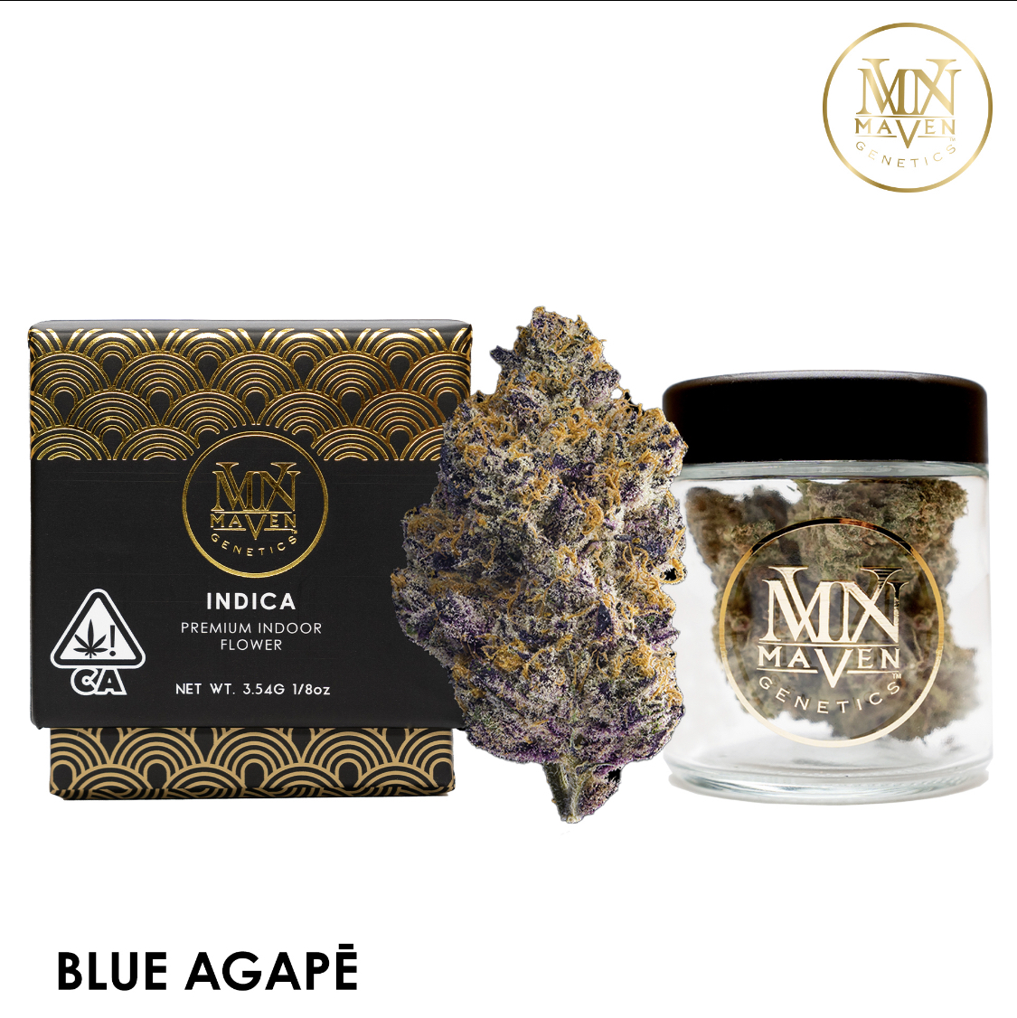 MAVEN GENETICS - Blue Agape | 3.5g Flower | Torrey Holistics