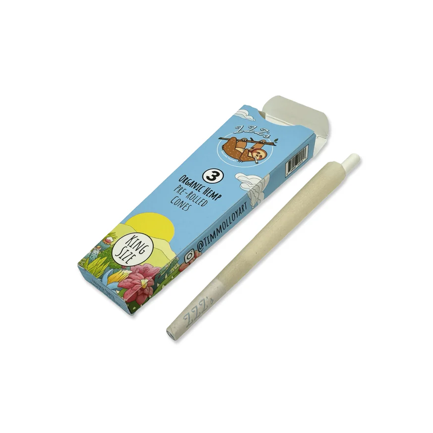 ZZZ'S - KING SIZE 3PK CONE | "STONER SLOTH"