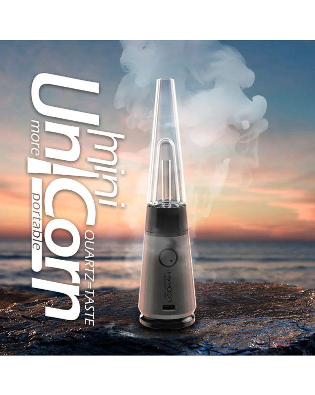 LOOKAH - UNICORN MINI PORTABLE ELECTRIC DAB RIG | GREY