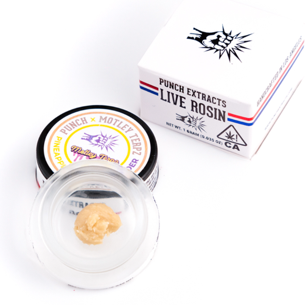 PUNCH EXTRACTS - LIVE ROSIN BADDER - T4 - STRAWBERRY PINEAPPLE BENZINA ...