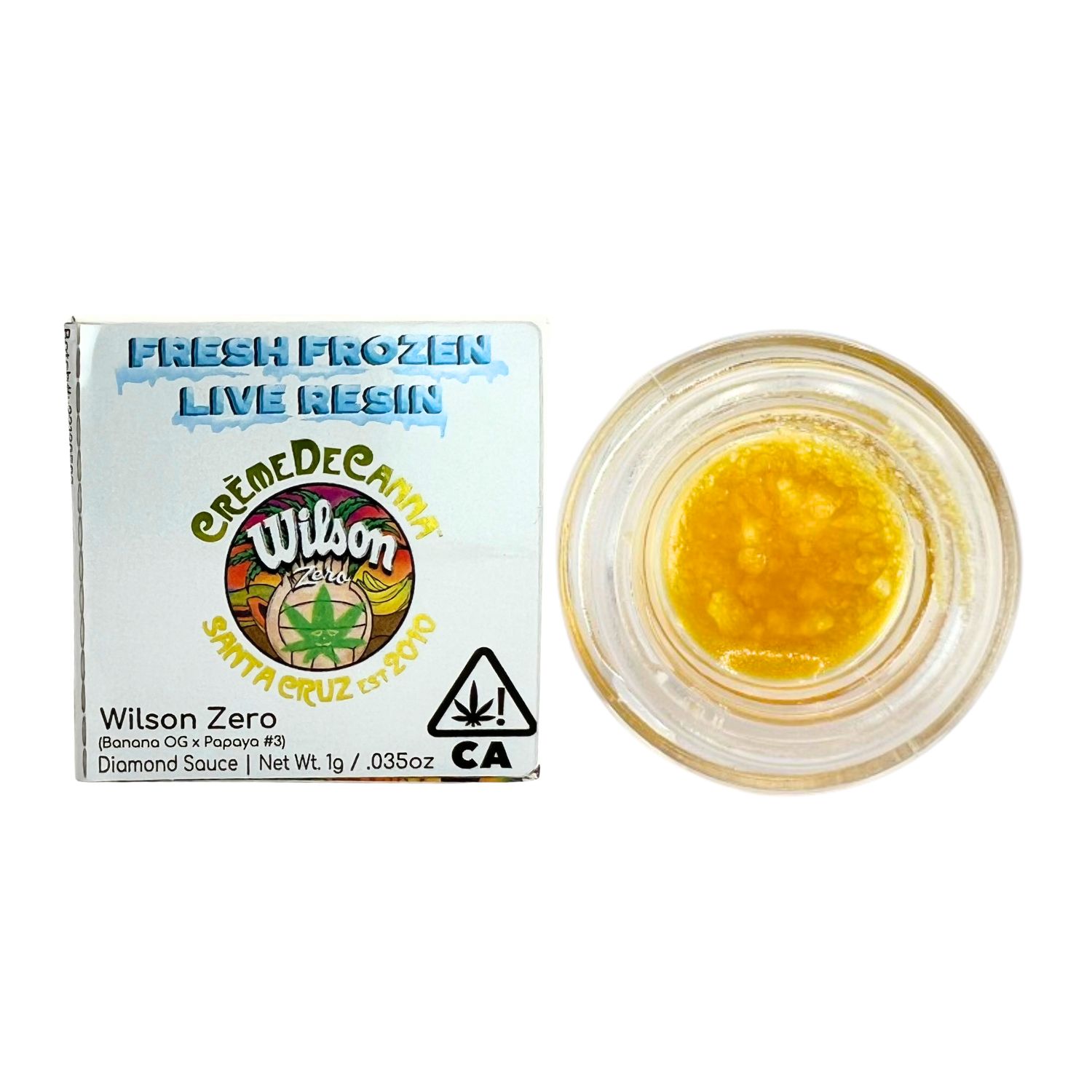 CREME DE CANNA - WILSON ZERO - DIAMOND SAUCE – Premium Cannabis Product ...