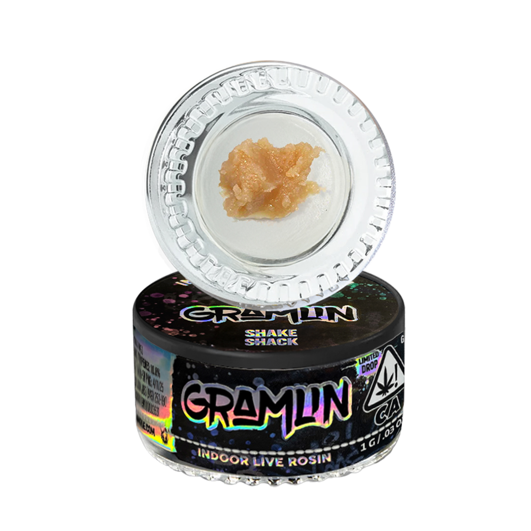 GRAMLIN - Indoor Live Rosin | Shake Shack – Premium Cannabis Product at ...