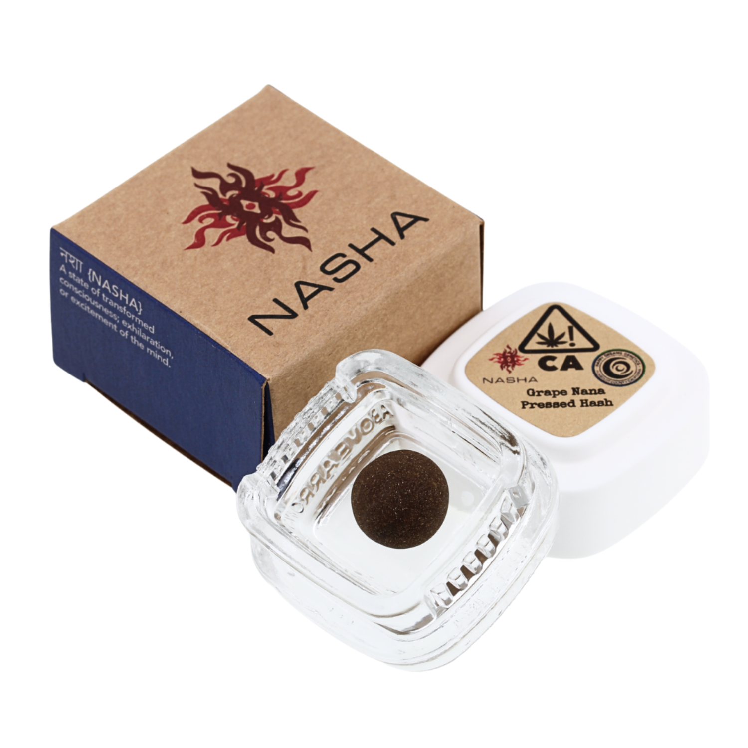 NASHA - GRAPE NANA - BLUE PRESSED HASH – Premium Cannabis Product at ...