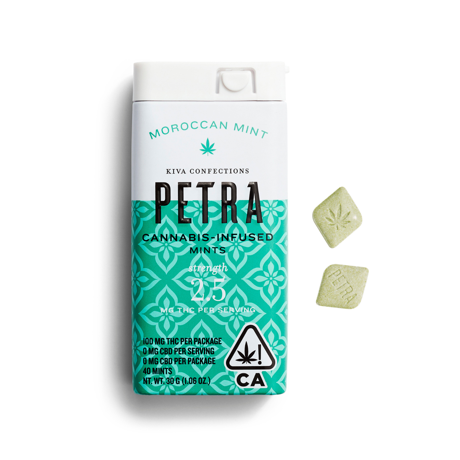 KIVA - MOROCCAN MINT PETRA MINTS – Premium Cannabis Product at Airfield ...