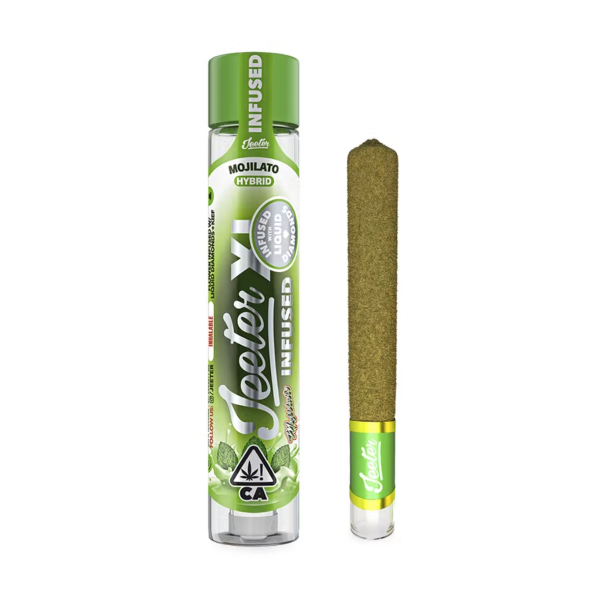 JEETER - Jeeter Infused XL Preroll - Mojilato 2g (1ct) – Premium ...