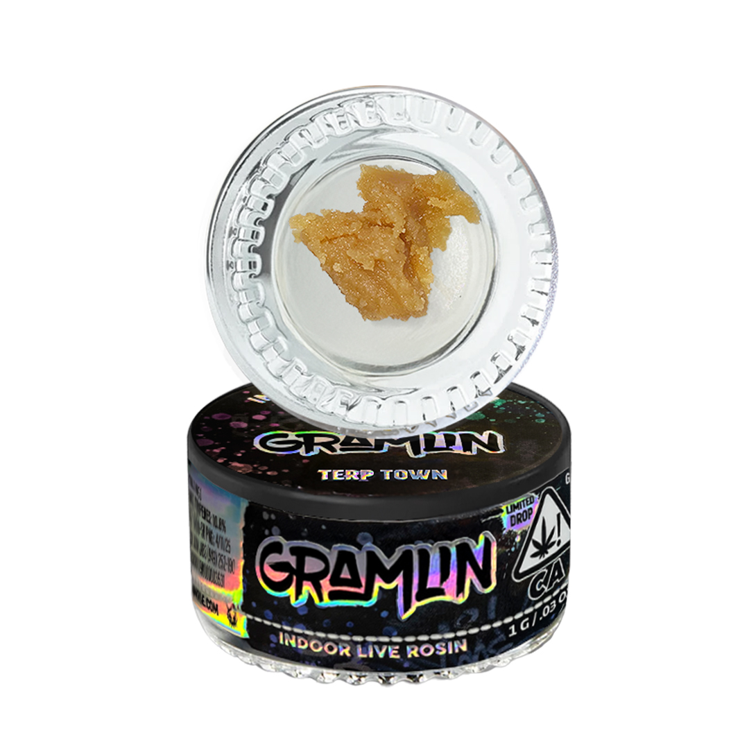 GRAMLIN - Indoor Live Rosin | Terp Town – Premium Cannabis Product at ...