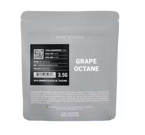 STIIIZY - GRAPE OCTANE 3.5G – Premium Cannabis Product at Airfield ...