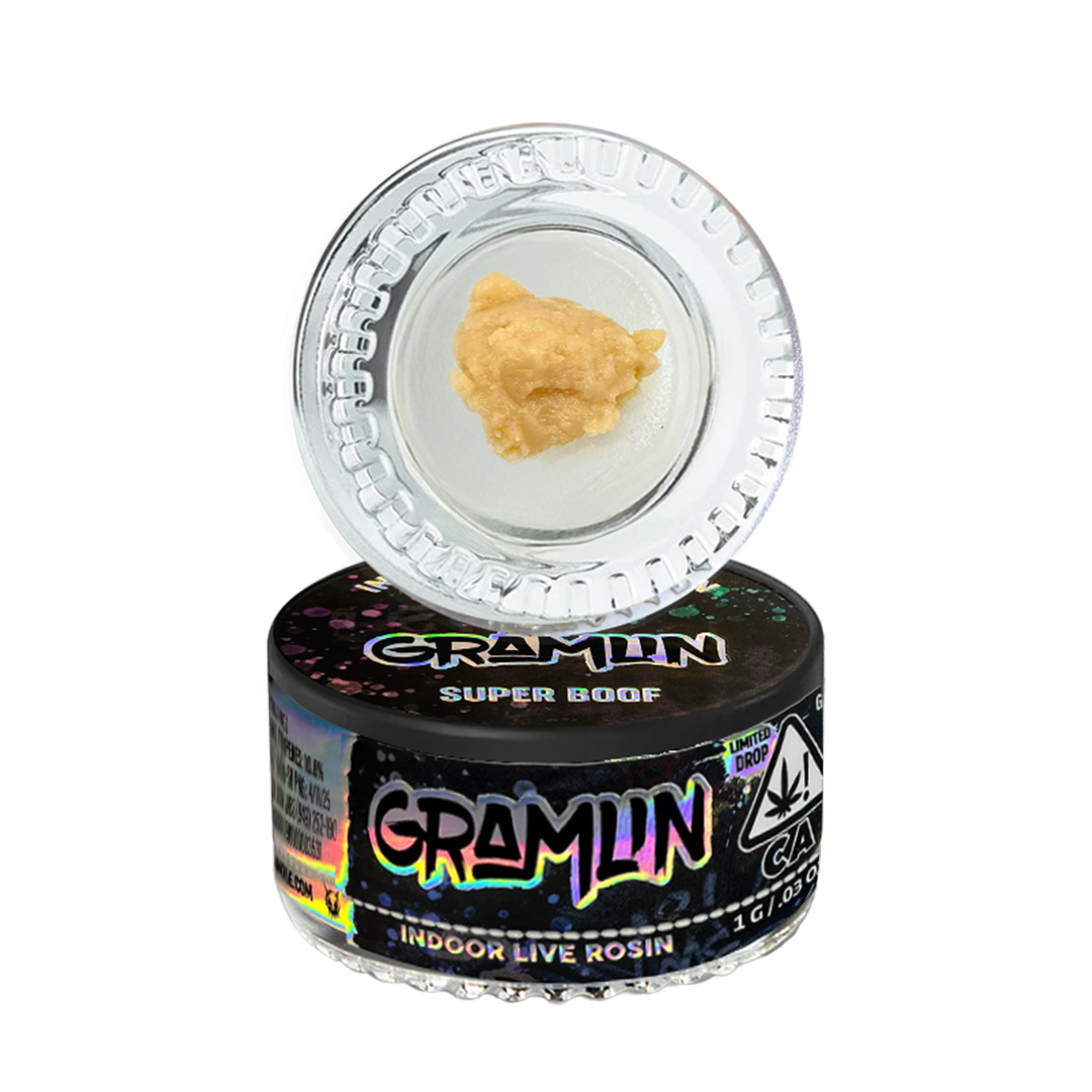 GRAMLIN - Indoor Live Rosin | Super Boof – Premium Cannabis Product at ...