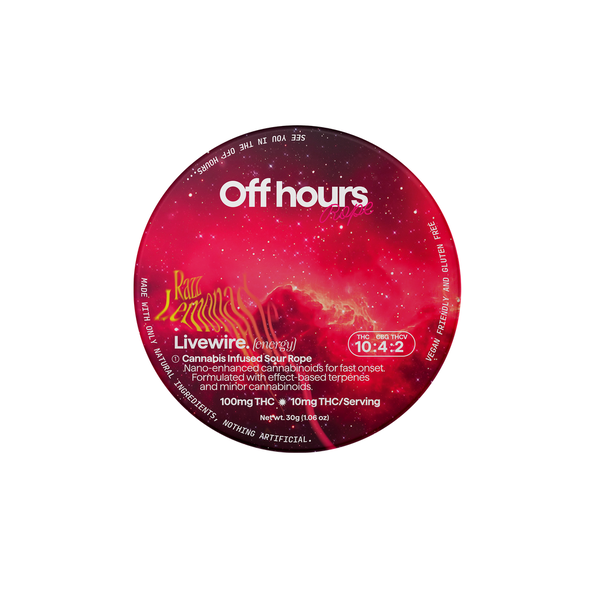 OFF HOURS - Rope - Livewire (Energy) - 100 mg - 10 Pack