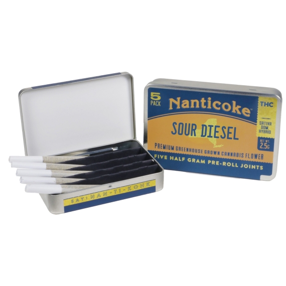 NANTICOKE - Sour Diesel - 0.5 g - 5 Pack