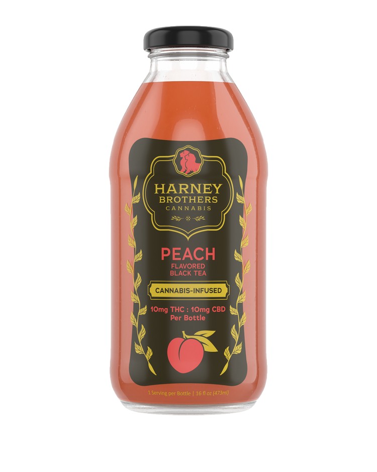 HARNEY BROTHERS - Peach Tea Bottles - 10 mg
