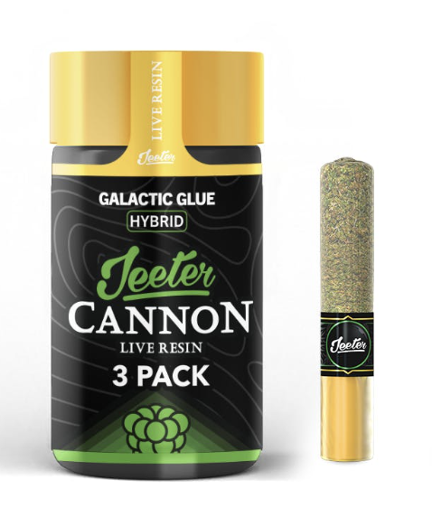 JEETER - JEETER | CANNONS | GALACTIC GLUE | 3PK | INFUSED | PRE ROLL