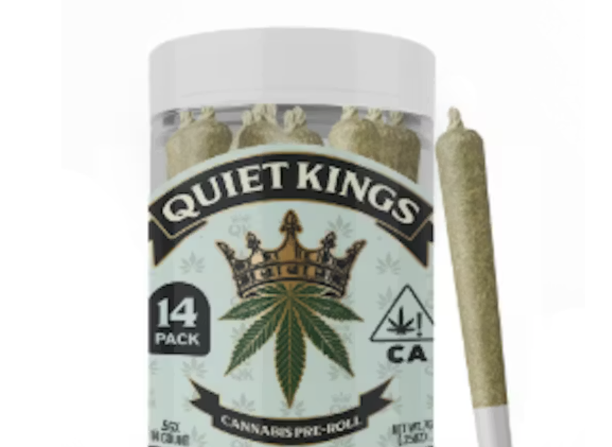 QUIET KINGS - QUIET KINGS | INDICA | ALIEN OG KUSH | 14PK | PRE ROLL