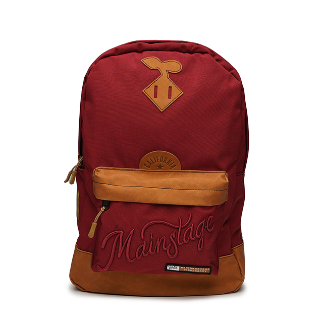 MAINSTAGE - MAROON BACKPACK