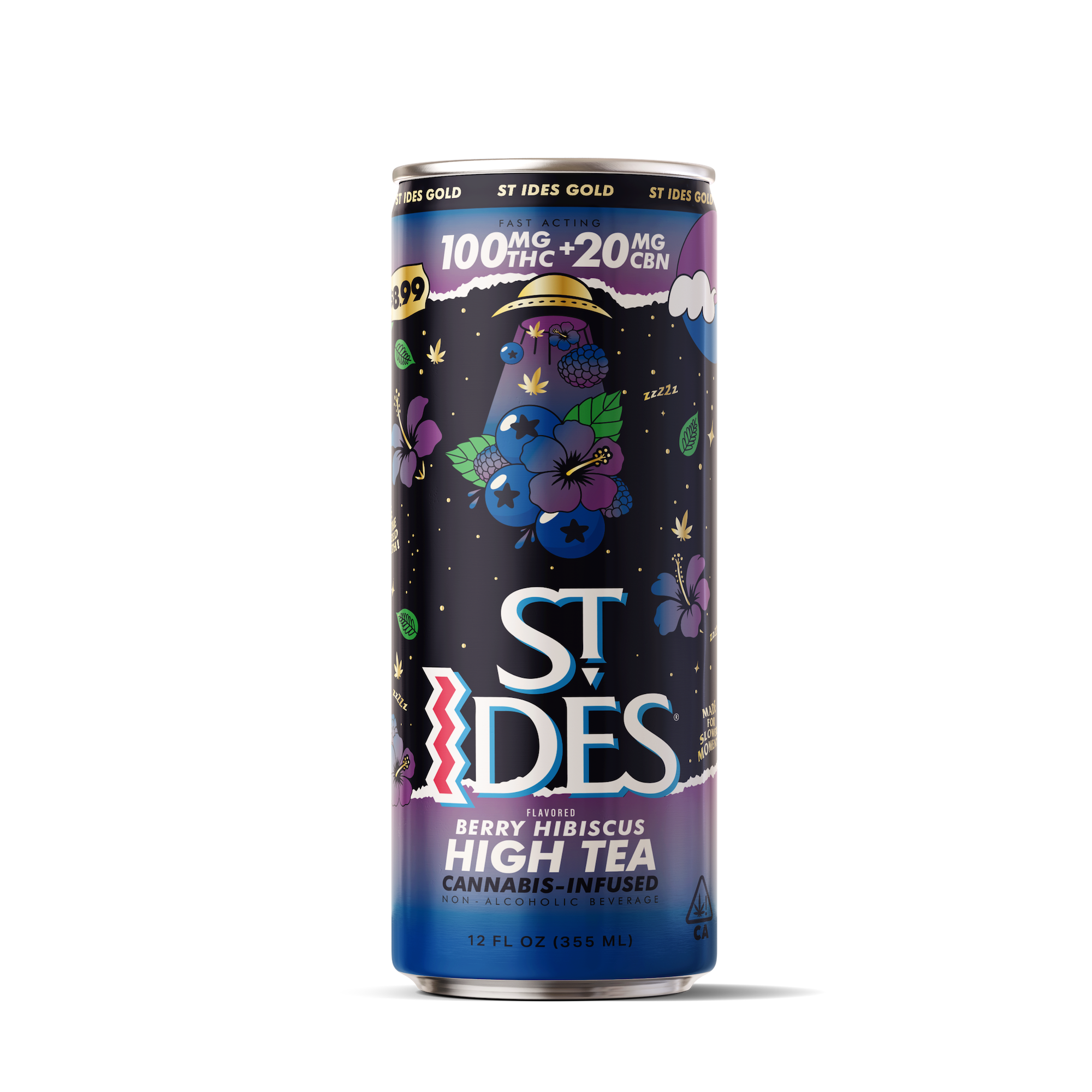 ST. IDES - ST IDES | NIGHTTIME BERRY HIBISCUS | 12OZ | 100MG