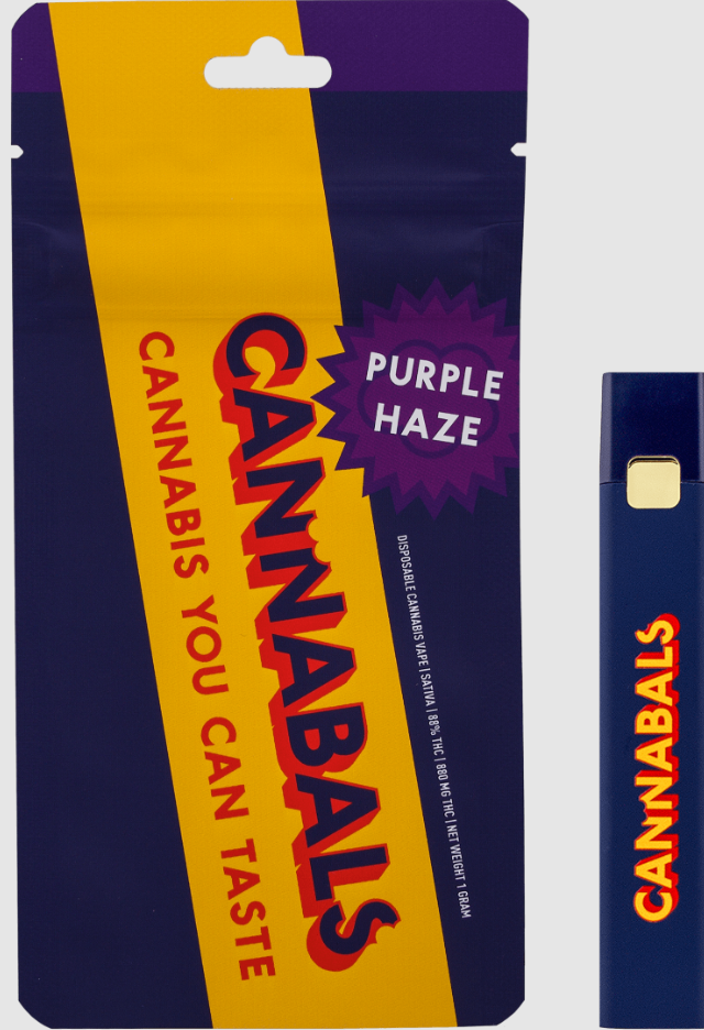CANNABALS - Purple Haze | AIO Vape - 1 g