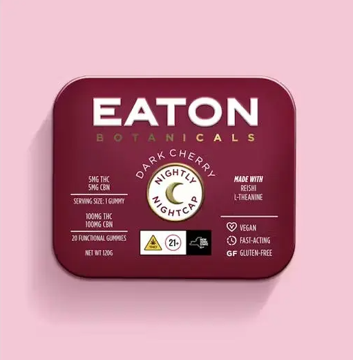 EATON - Dark Cherry | NightCap Gummies - 100 mg - 20 Pack
