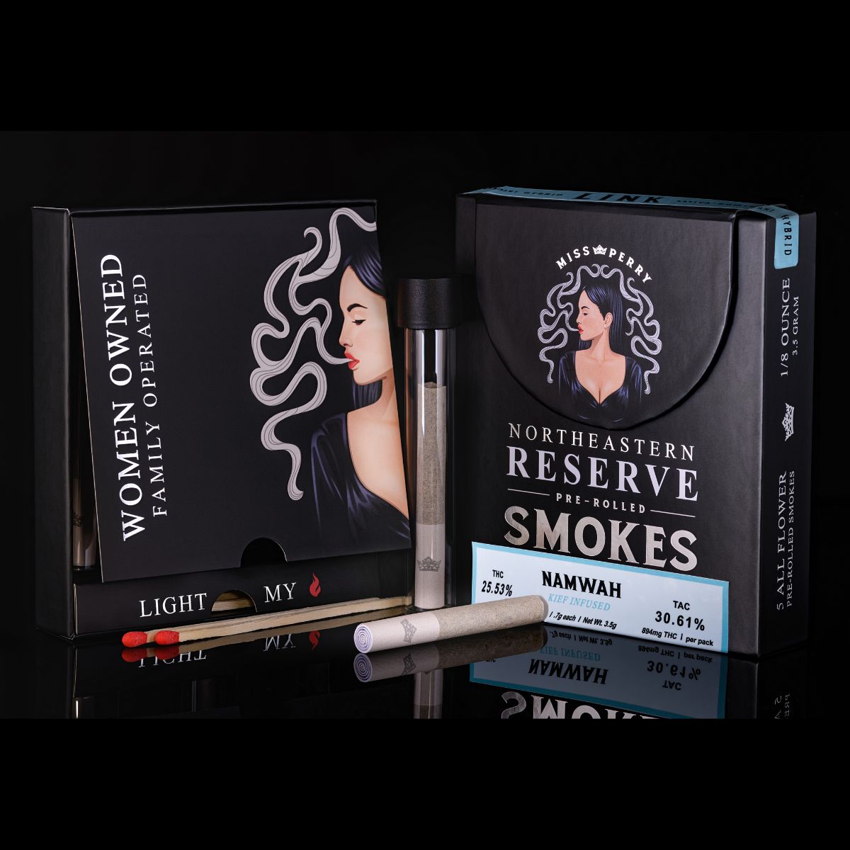 MISS PERRY - PRE-ROLL - 5 PACK INFUSED - VERSABOX - NAM WAH