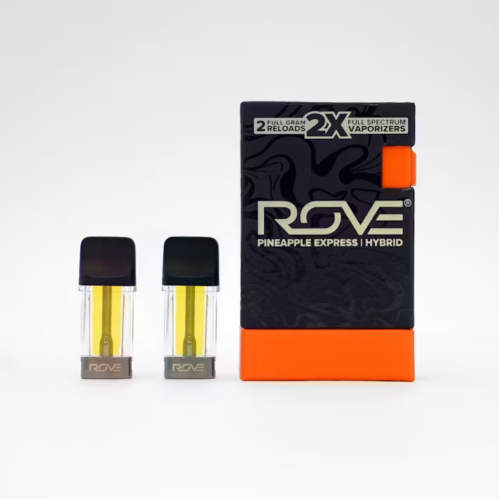 ROVE - 2 PACK PODS - LIVE RESIN DIAMONDS - PINEAPPLE EXPRESS