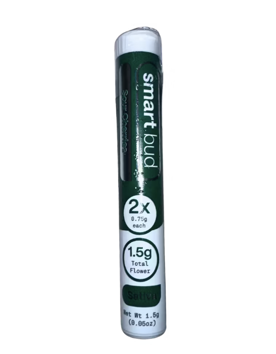 SMART BUD - PRE-ROLL- 2 PACK - SOUR CHERRIES