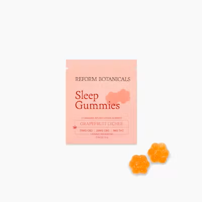 REFORM BOTANICALS - SLEEP FULL SPECTRUM CBD + CBG GUMMIES - GRAPEFRUIT ...