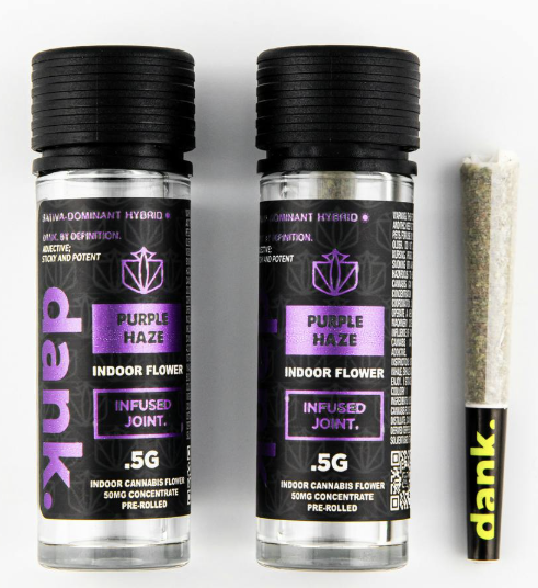 DANK - INFUSED PRE-ROLL - PURPLE HAZE