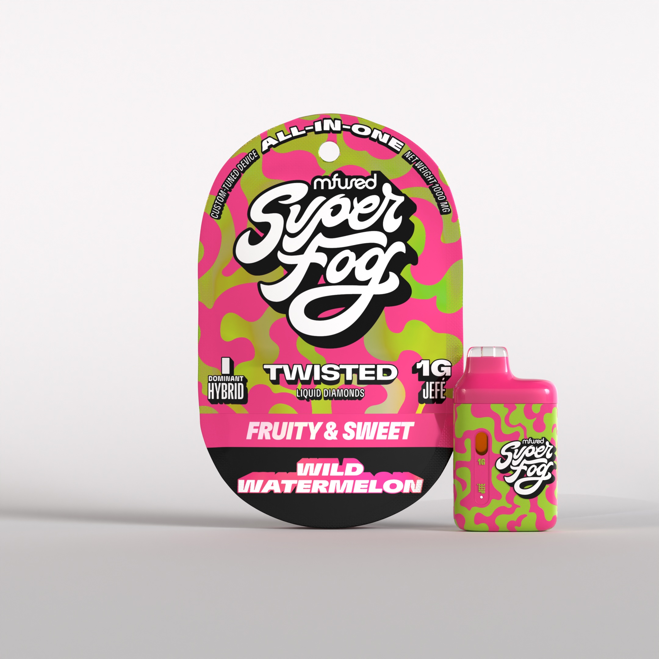 MFUSED - AIO - SUPER FOG - TWISTED - WILD WATERMELON