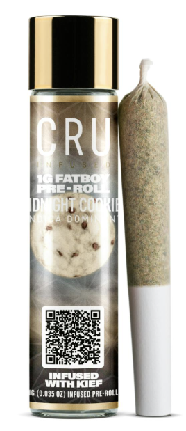 CRU - FAT BOY PRE-ROLL - MIDNIGHT COOKIES