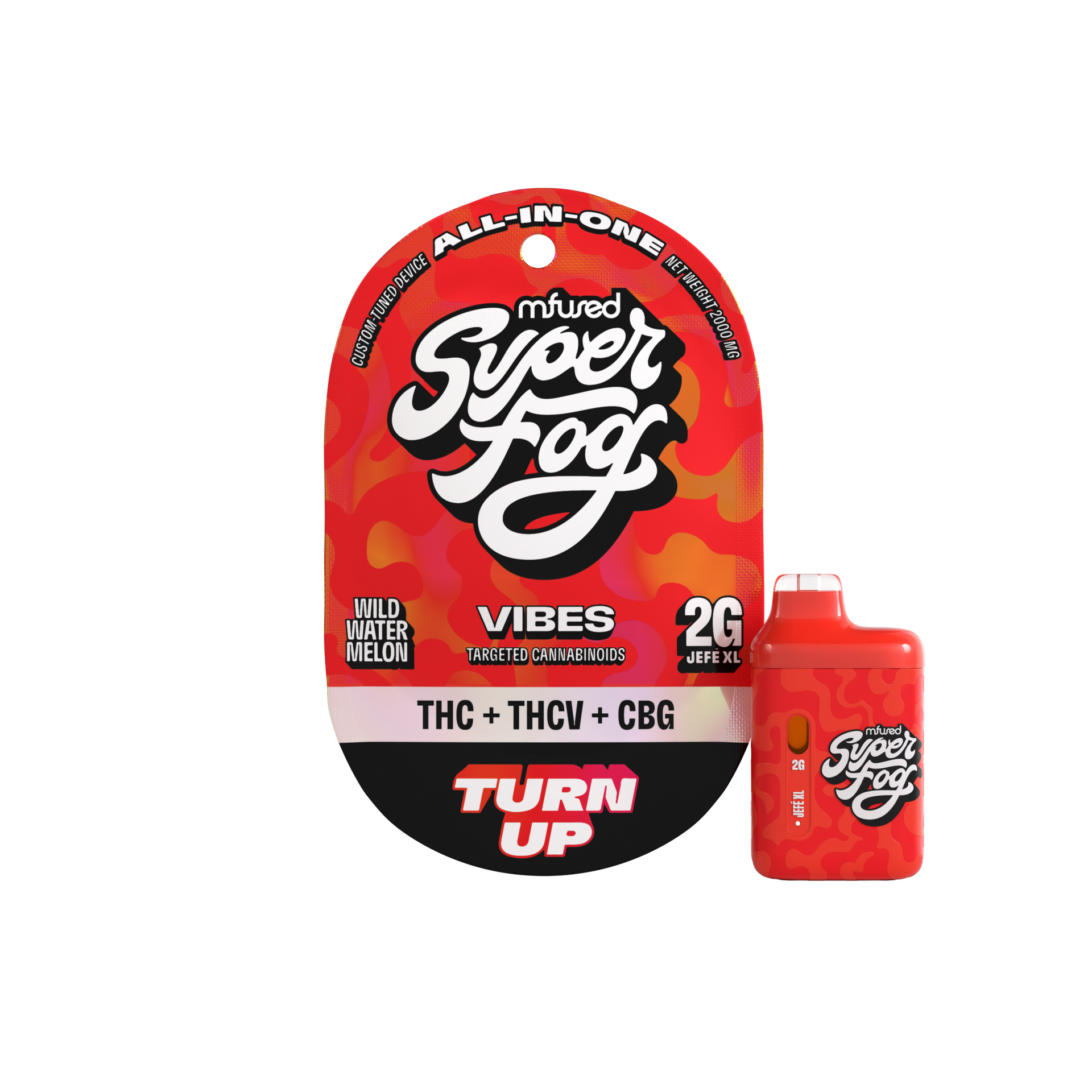 MFUSED - AIO - SUPER FOG - TWISTED XL - WILD WATERMELON