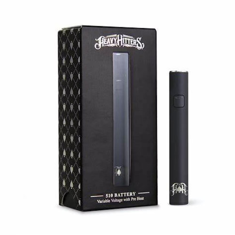 HEAVY HITTERS - BATTERY - BLACK VARIABLE VOLTAGE