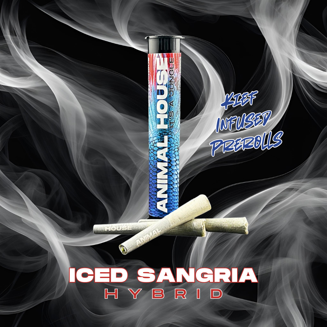 ANIMAL HOUSE - PRE-ROLL - 3 PACK INFUSED - ICED SANGRIA