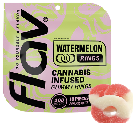 FLAV - GUMMIES - RINGS - WATERMELON