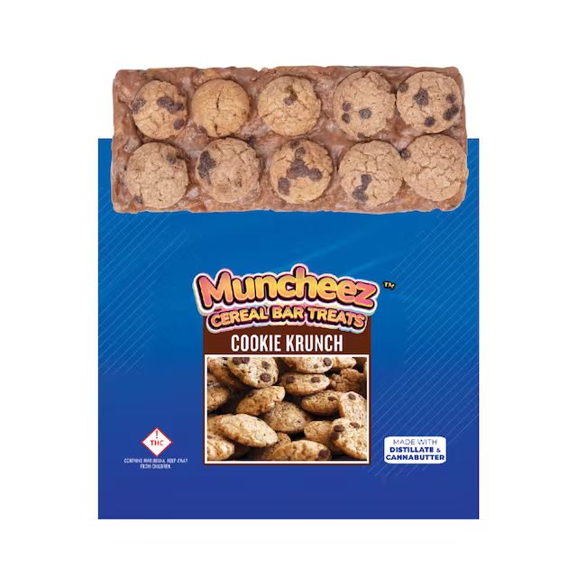 MUNCHEEZ - MUNCHEEZ - COOKIE KRUNCH - BARS - 100MG
