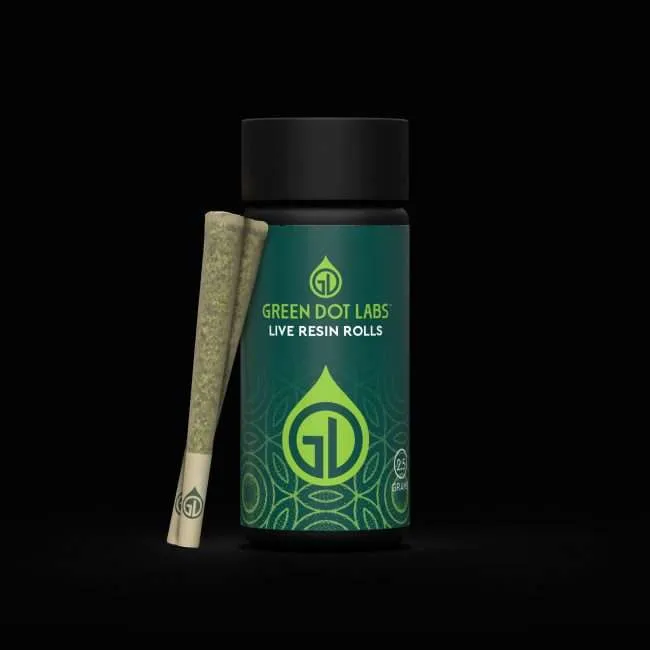 GREEN DOT LABS - GREEN DOT LABS - F.A.F.O + JETPACK - LIVE RESIN ROLL 5PK