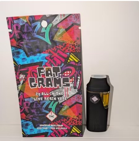 FAT GRAMS - FAT GRAMS - HAWAIIAN GOAT - LIVE RESIN DISPOSABLE - 2G