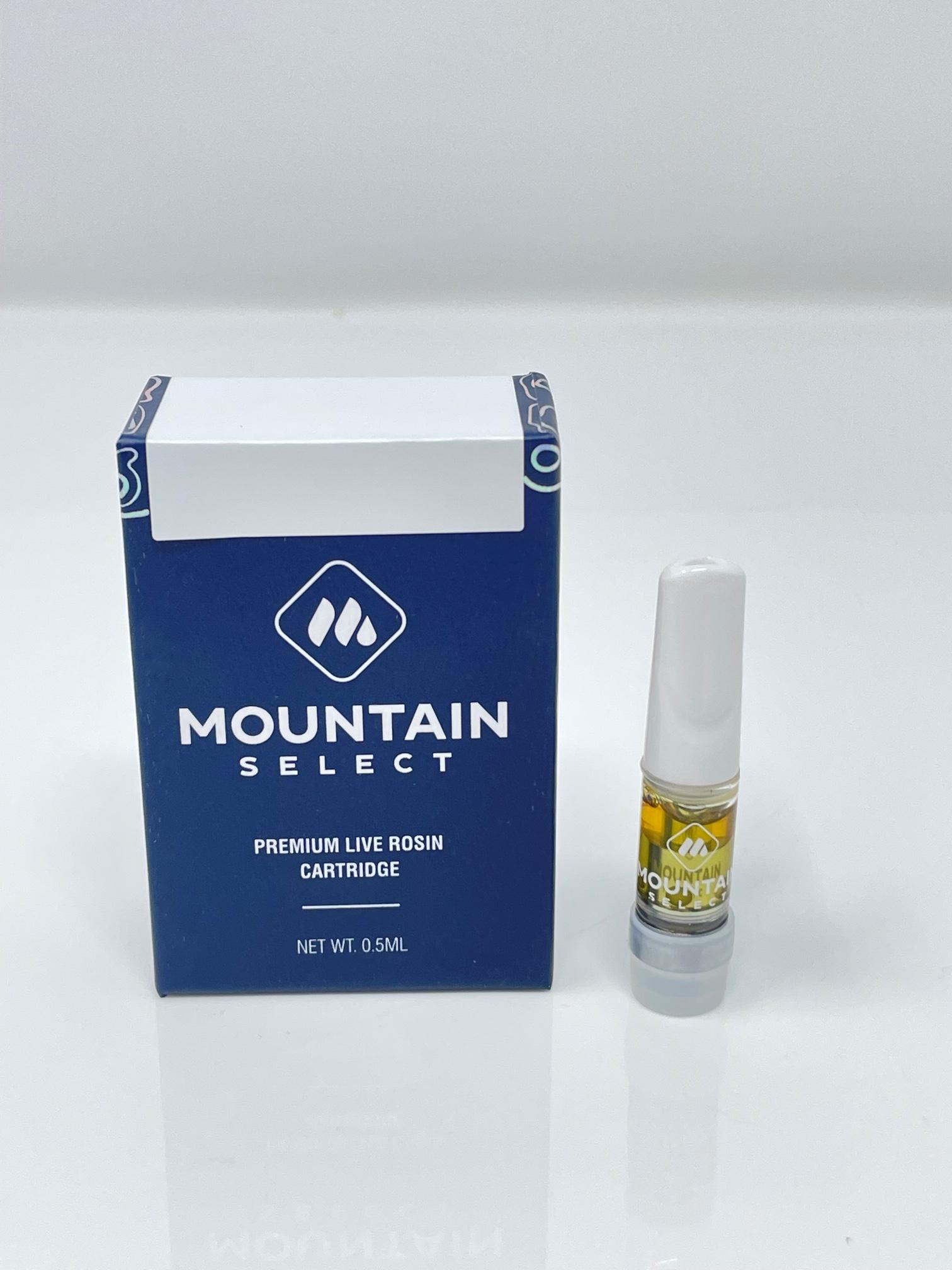 MOUNTAIN SELECT - MOUNTAIN SELECT - SUPER BOOF - ROSIN CART - 0.5G