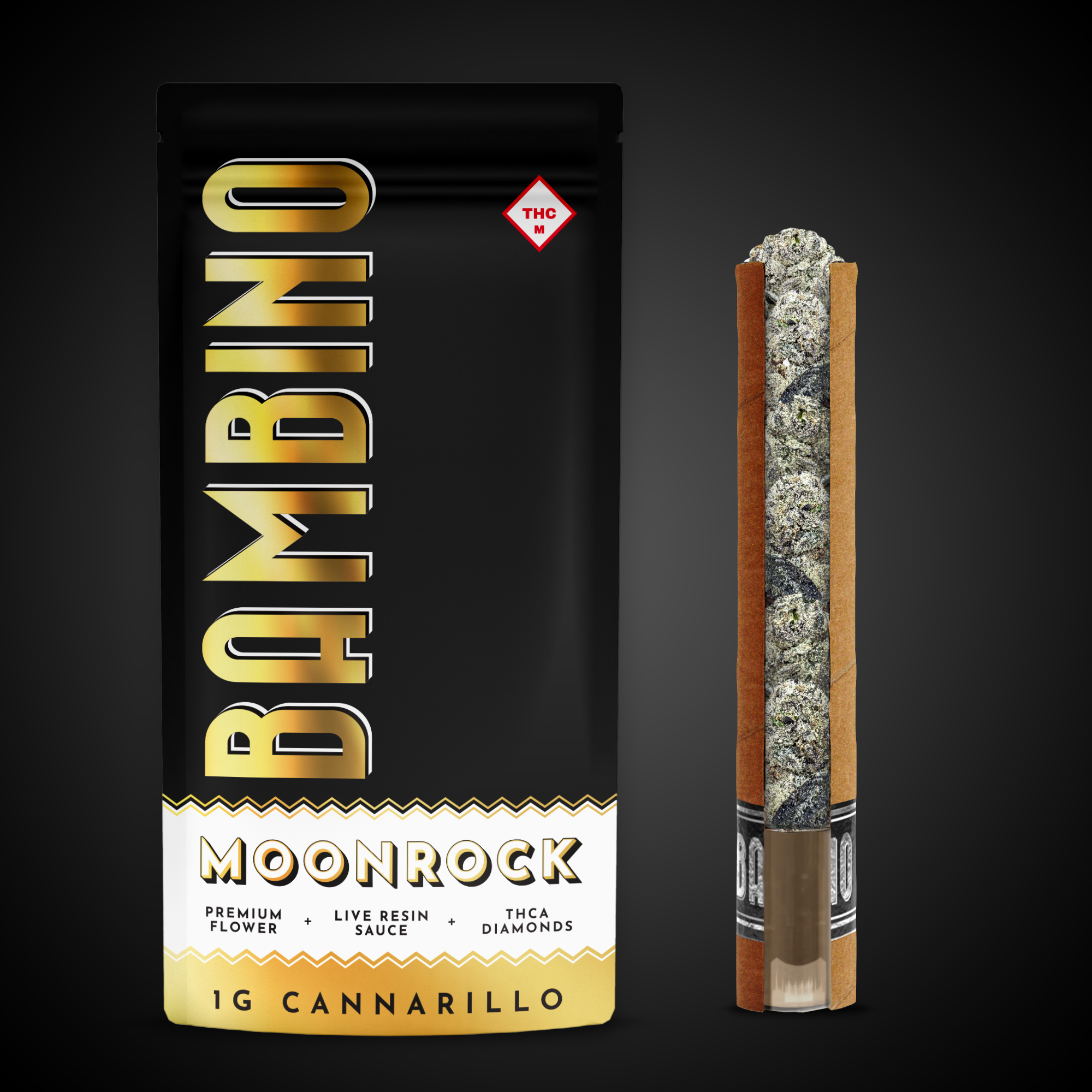 BAMBINO - Bambino | White Truffle Moonrock Infused Blunt | 1g
