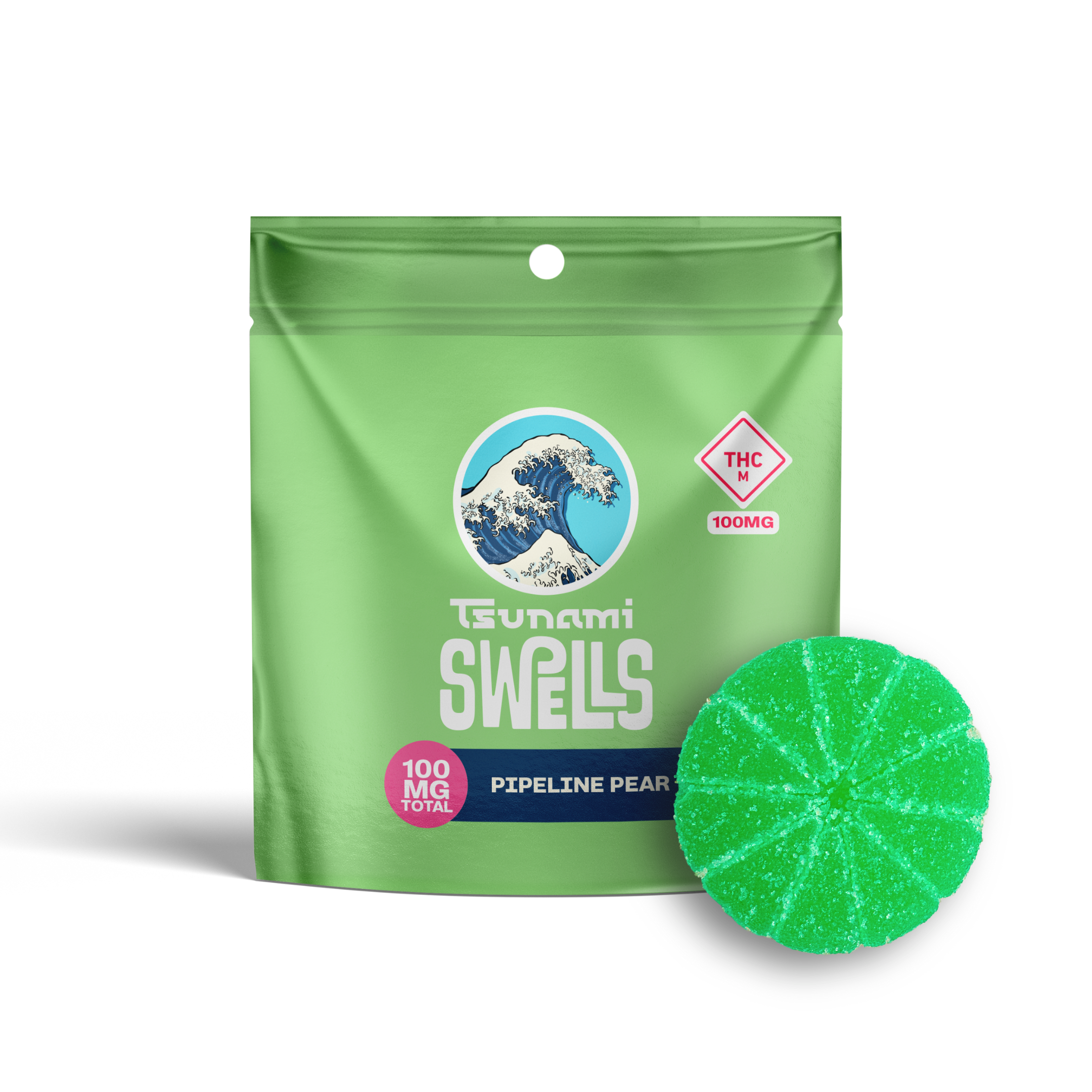 TSUNAMI - Tsunami | Pipeline Pear Swell Gummy | 100mg