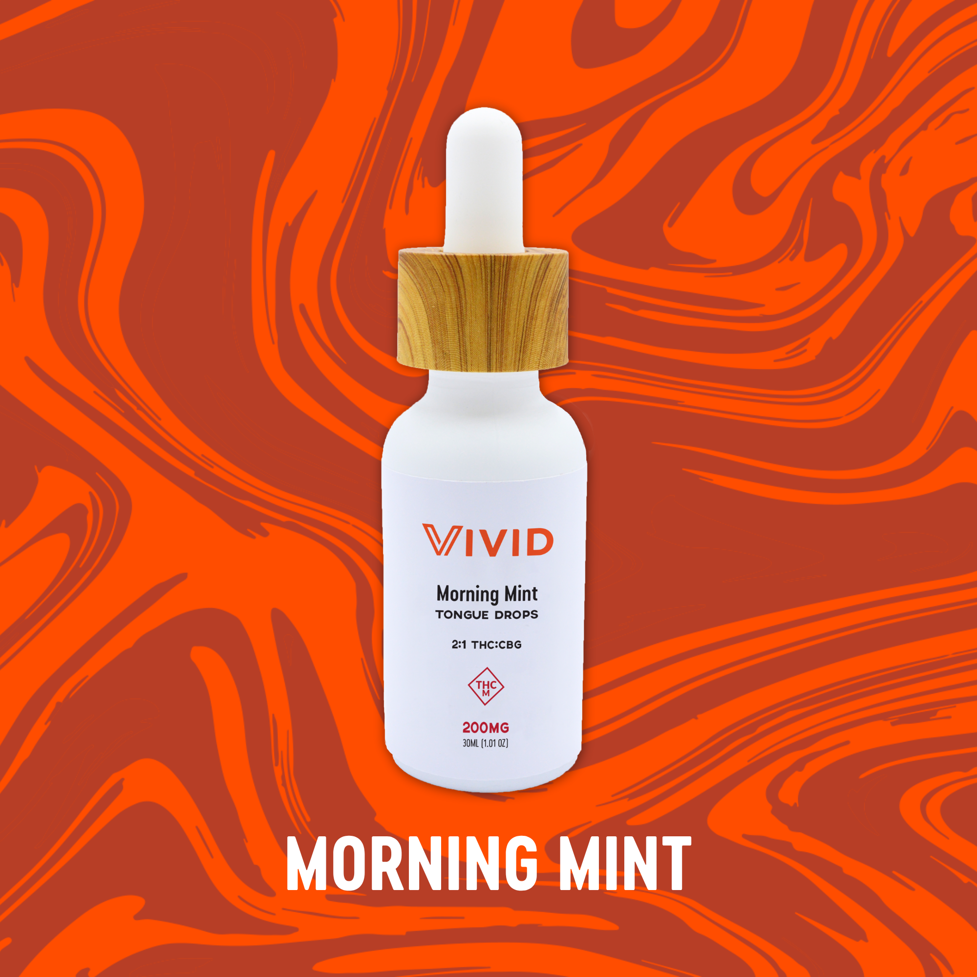 VIVID - Vivid | Morning Mint 1:1 THC/CBG Tincture | 200mg