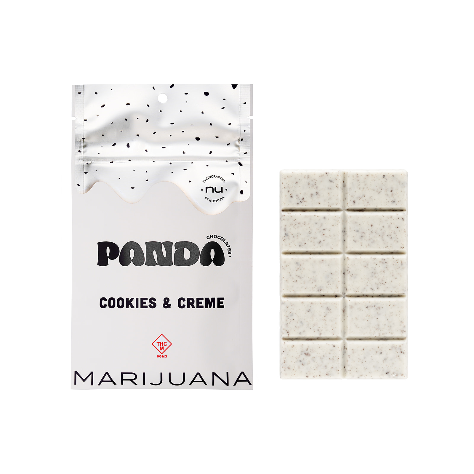 PANDA - Panda | Cookies & Creme Chocolate Bar | 300mg