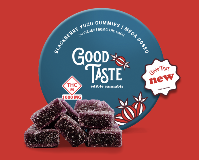 GOOD TASTE - Good Taste | Blackberry Yuzu Gummies | 1000mg