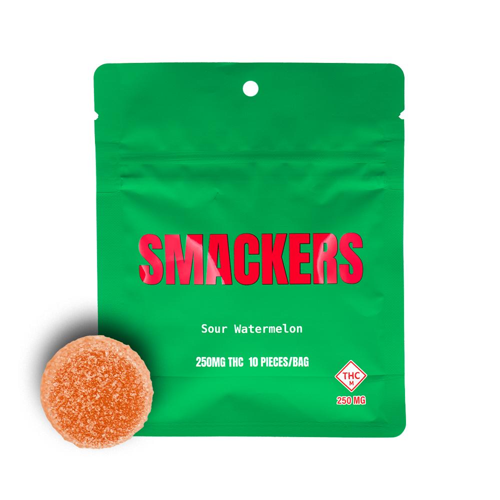 SMACKERS - Smackers | Sour Watermelon Gummies | 250mg