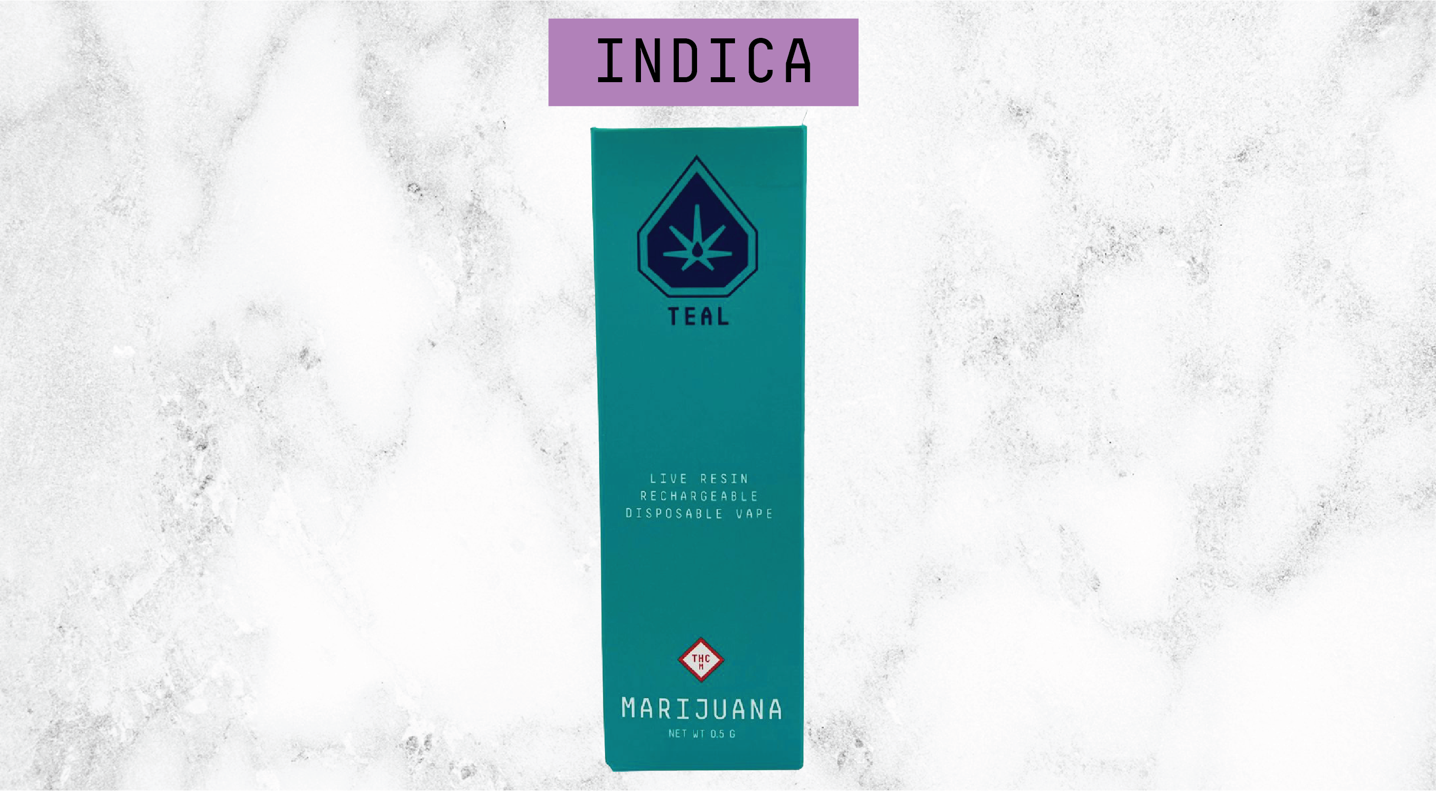 TEAL - Teal 0.5g MAC Stomper X LA Baker Live Resin Disposable Vape - 0. ...