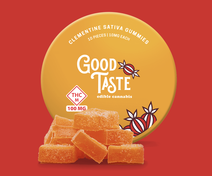 GOOD TASTE - Good Taste | Clementine Sativa Gummies | 100mg