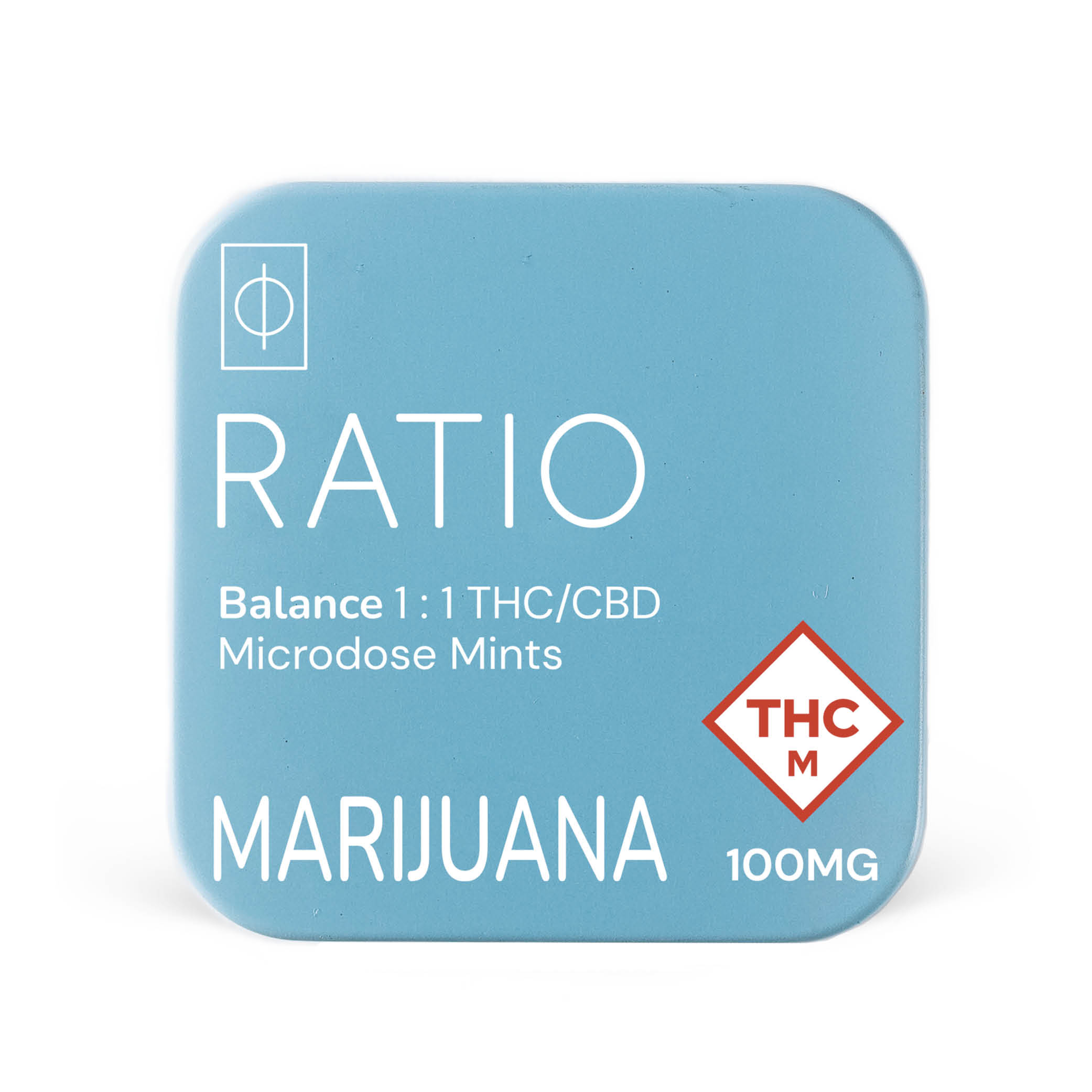 RATIO - Ratio | Balance 1:1 THC/CBD Microdose Mints | 100mg