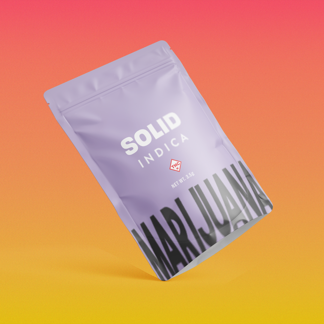 THE SOLID - The Solid 3.5g NorCal Lemon Larry - 3.5 g - Sample