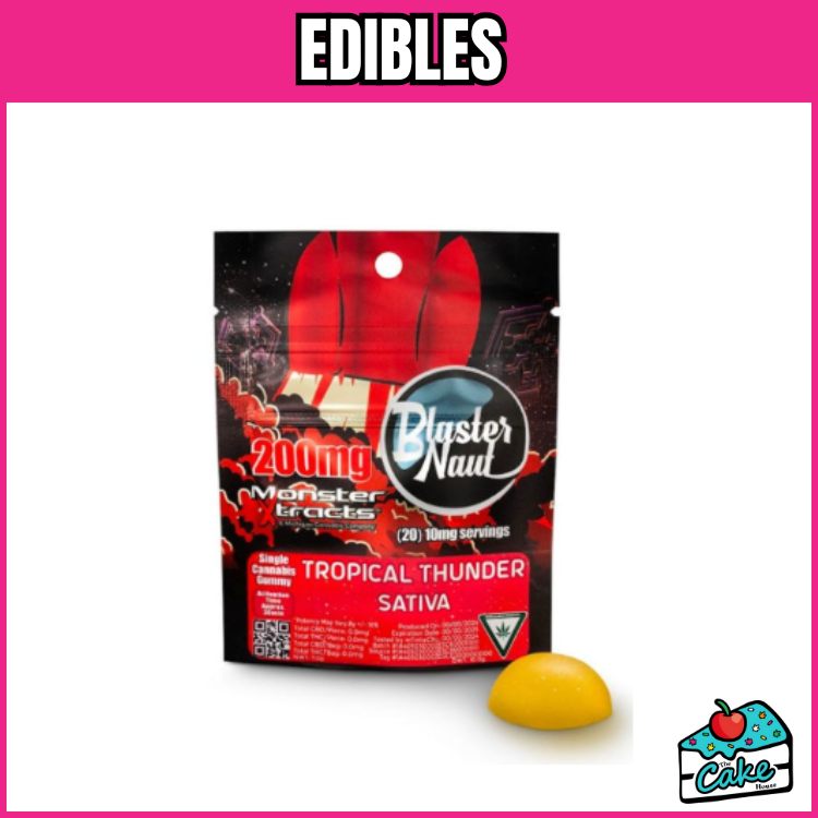 Shop MONSTER X - Monster X 200mg Blasternaut Gummy - Tropical Thunder ...