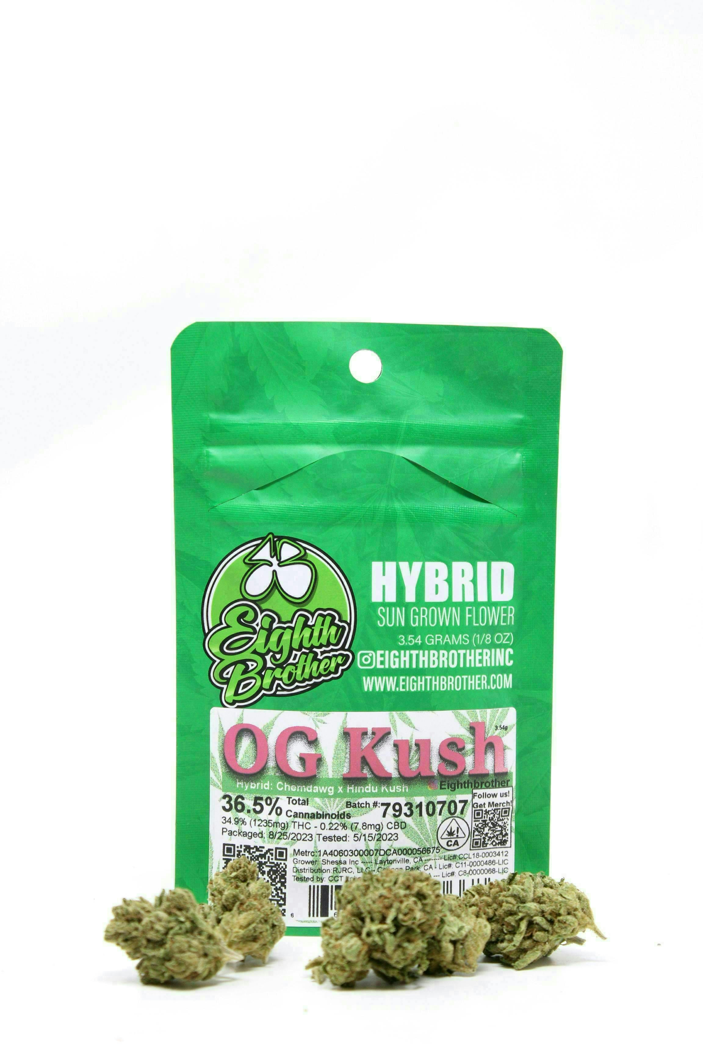 Eighth Brother | Flower | OG Kush | H – Premium Cannabis Products Near Me