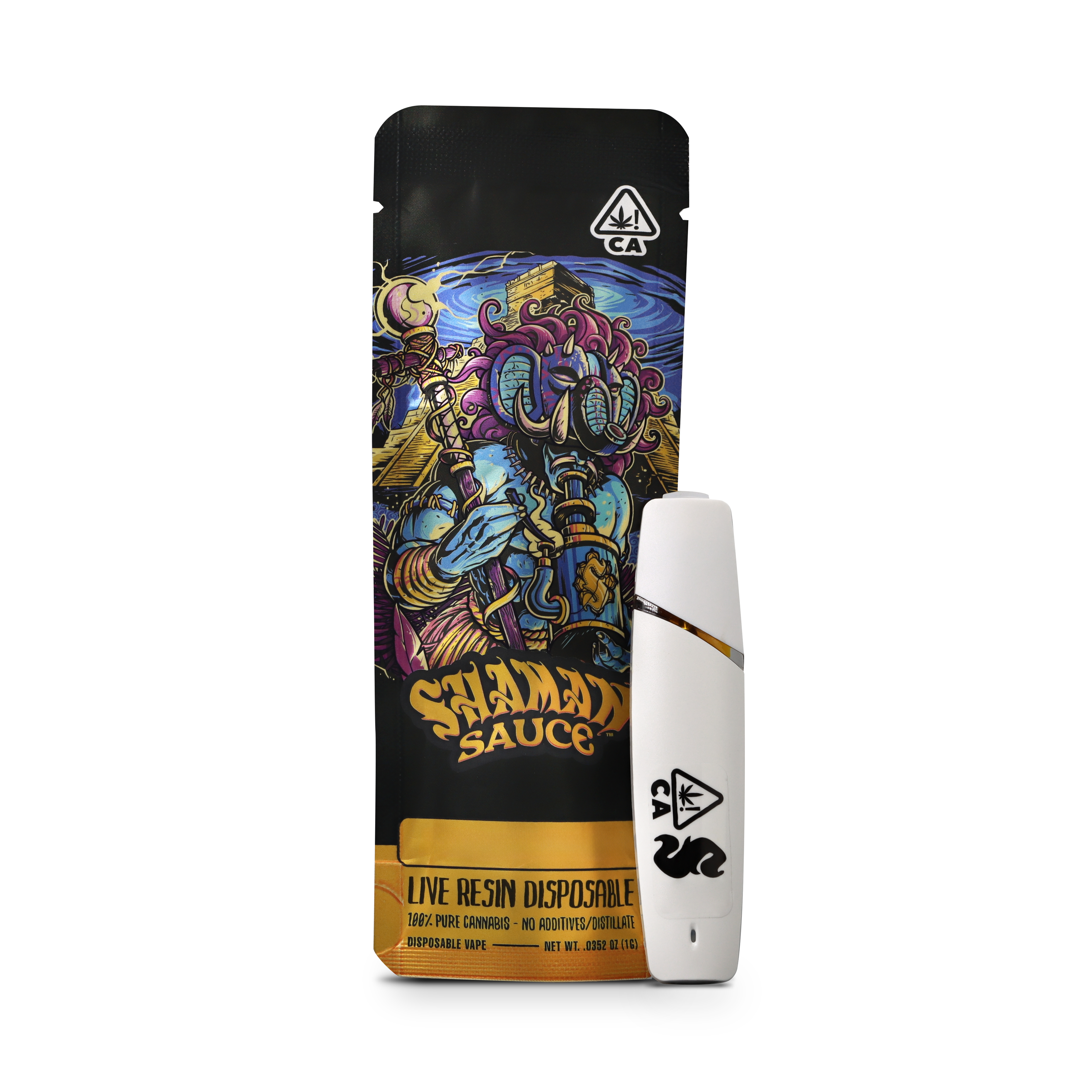 SHAMAN - SUPER SILVER HAZE LIVE RESIN AIO